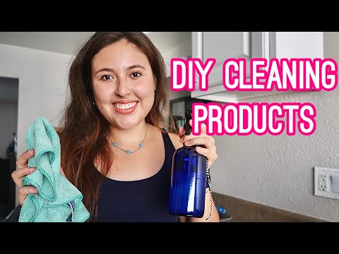 DIY MINIMALIST CLEANING PRODUCTS | easy & budget friendly ...