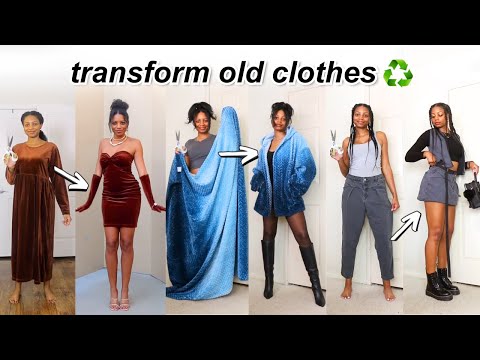 Let's Upcycle Old Clothes! 18 DIY Thrift Flip Ideas | DIYTipsWorld.com