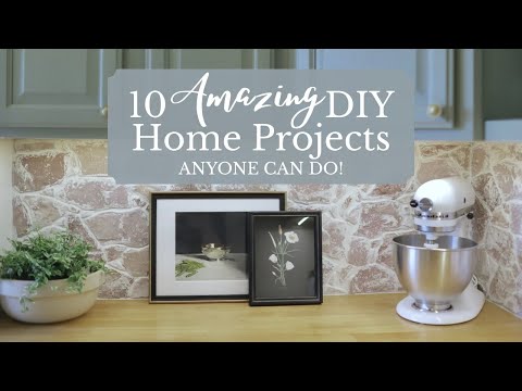 My Top 10 DIY Home Makeovers Revealed! | DIYTipsWorld.com
